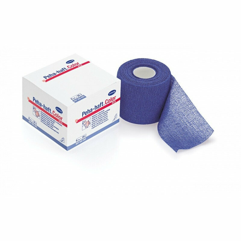 Бинт самофикс эласт 20м х 6см синий PEHA-HAFT 9324732/300022, 328660