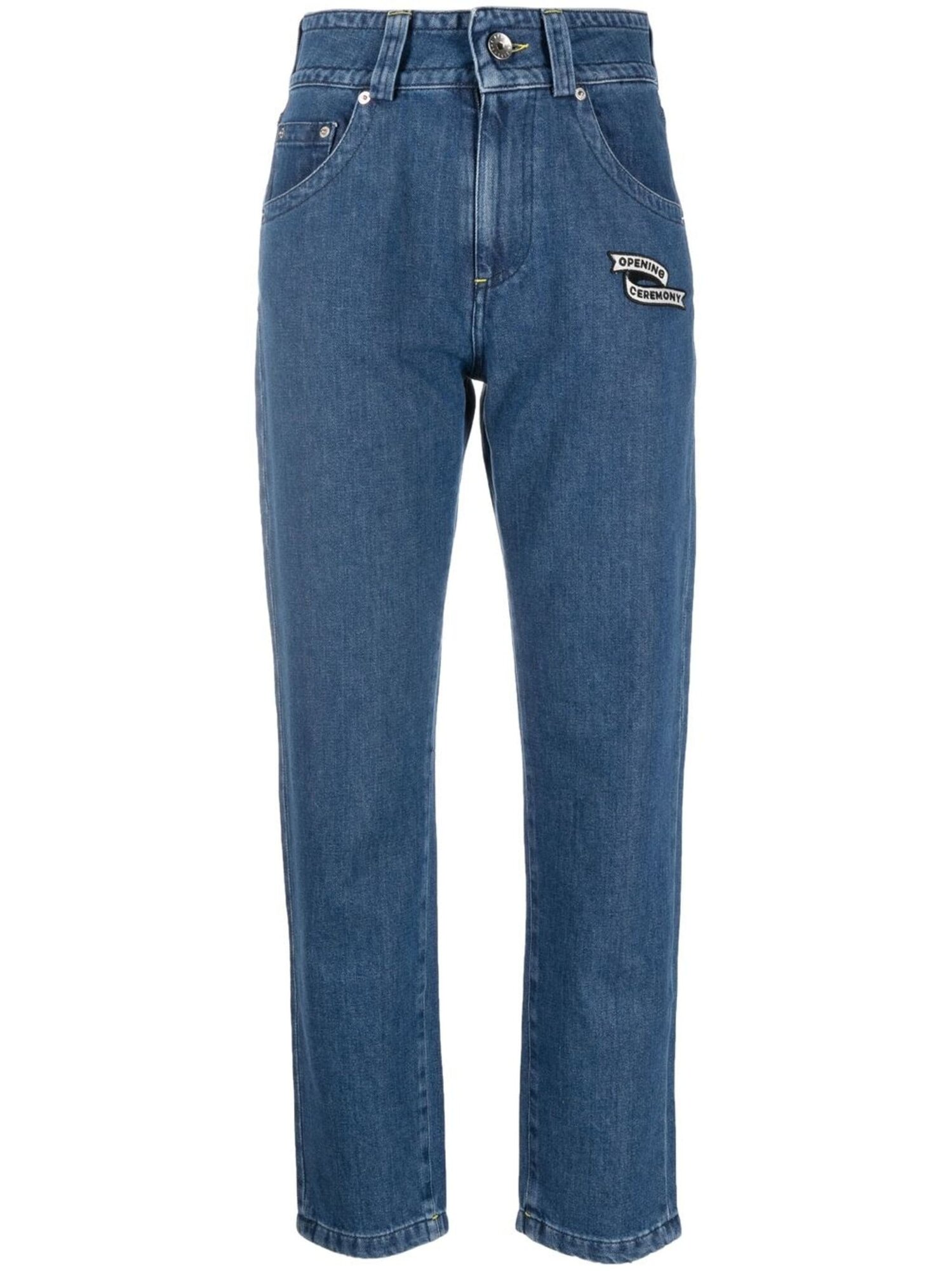 Джинсы Узкие джинсы с нашивкой-логотипом 