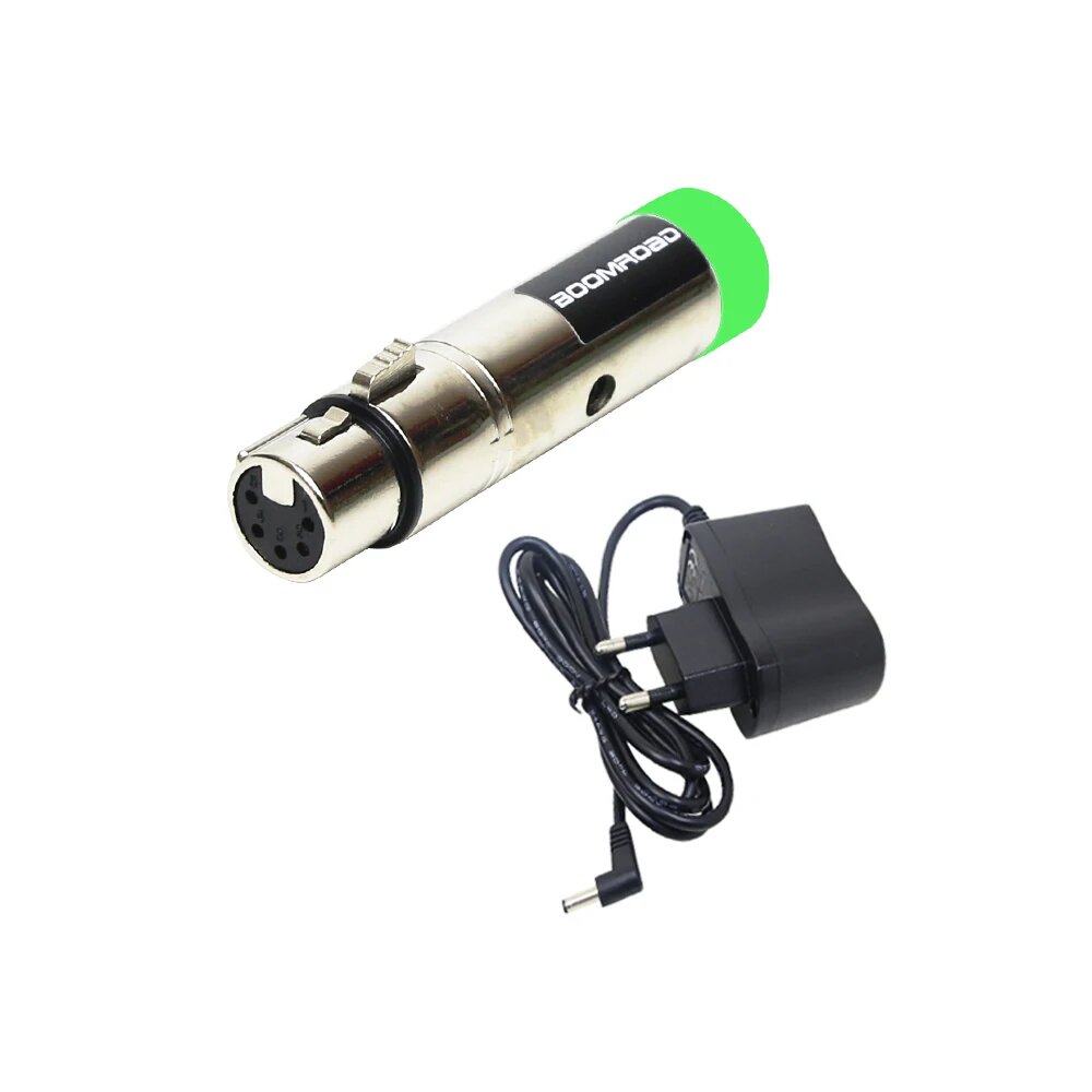 BOOMROAD беспроводной DMX контроллер Зеленый, Европейская вилка (EU Plug), 1R