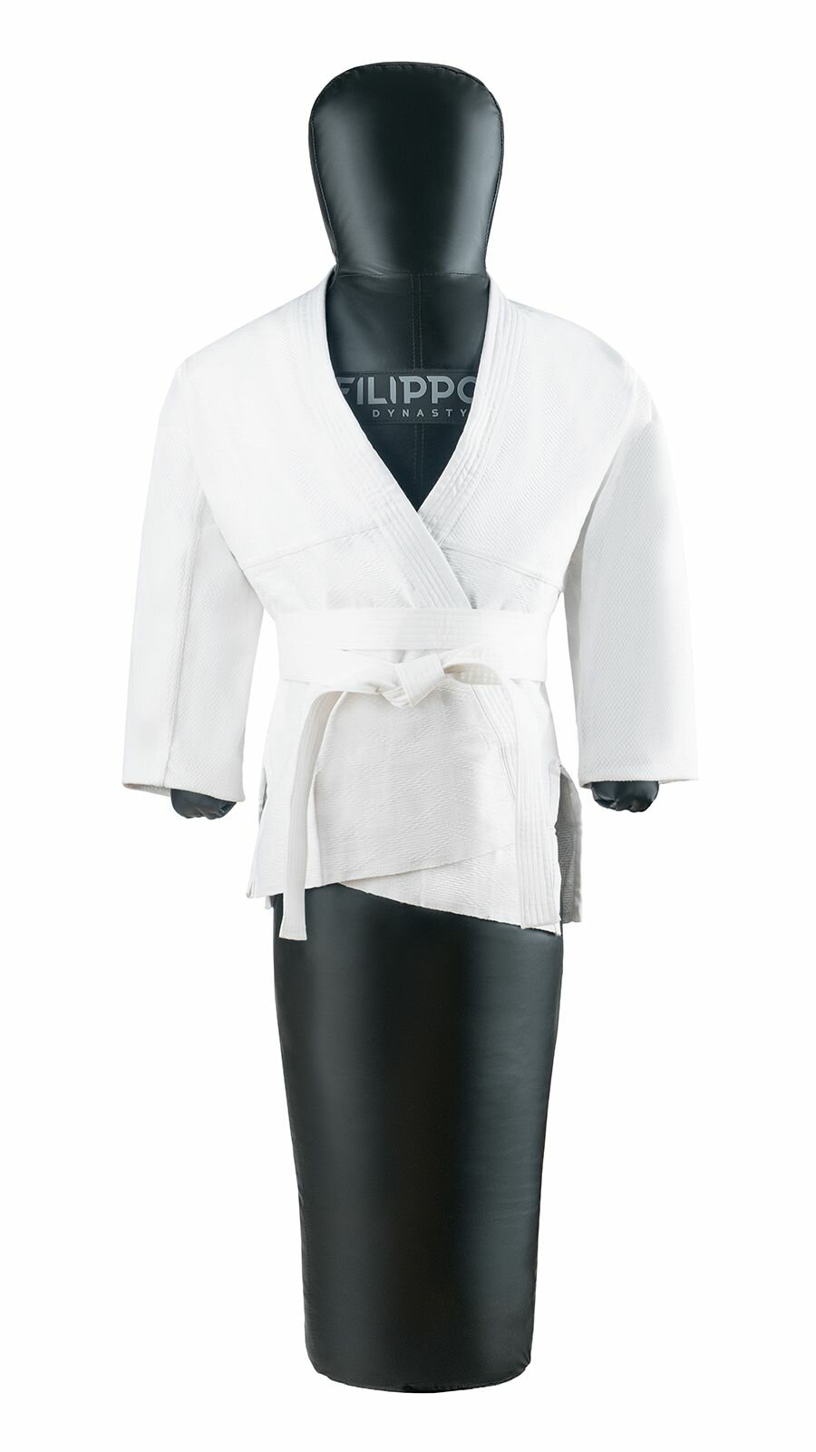 Манекен одноногий Самбо/Дзюдо Filippov 160см/36-39кг, черный