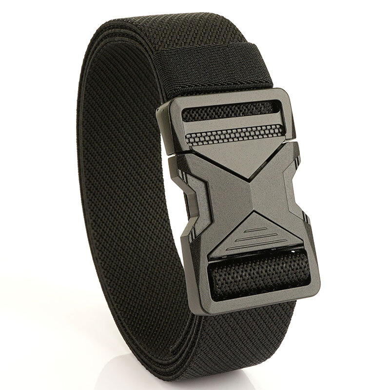 Новый тактический пояс Zhanbei Niu для мужчин, эластичный пояс для тренировок на открытом воздухе, простой повседневный пояс, настраиваемый