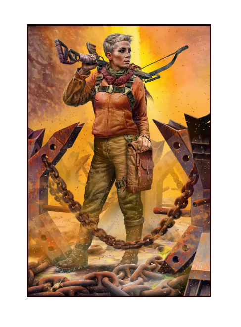 Фигуры. Постапокалиптика. Битва в пустыне. Клан Черепа-Дальний рейд. Набор №2. 1:35 MB35214