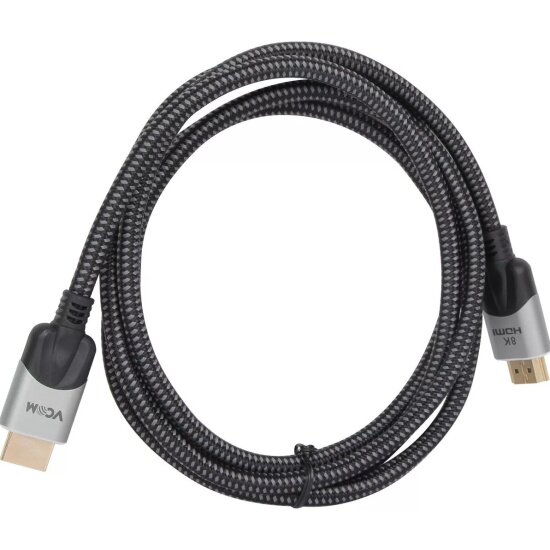 Кабель HDMI Vcom 19M/M, ver. 2.1, 8K@60 Hz 2m