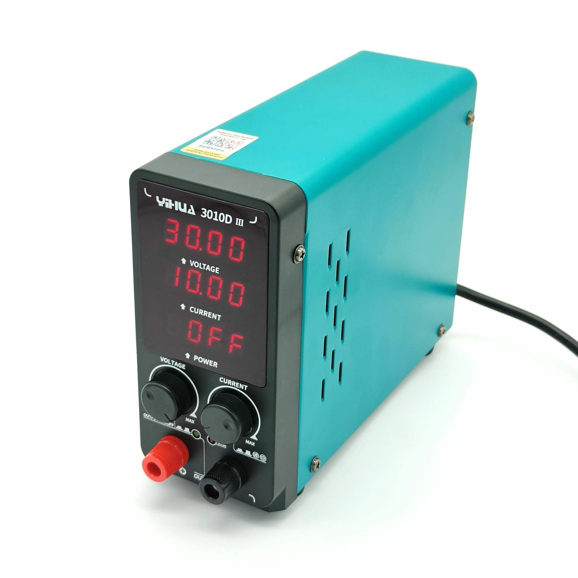 Блок питания лабораторный Yihua YH3010D-III, 30в, 10а, импульсный, LCD