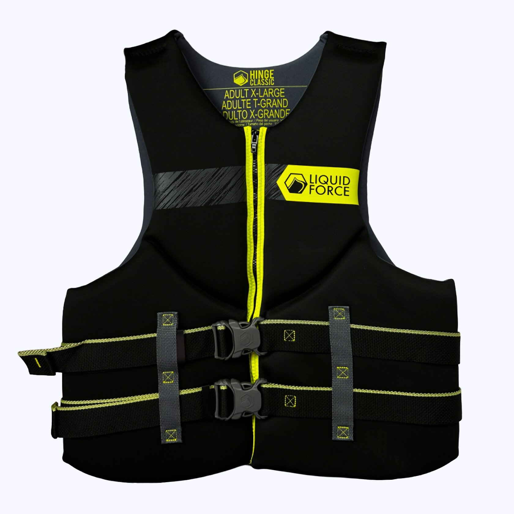 Liquid Force жилет водный Classic Hinge CGA - Желтый - 3XL