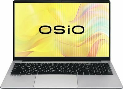 Ноутбук OSIO FocusLine F150a-004 15.6", 2023, IPS, AMD Ryzen 5 5560U 2.3ГГц, 6-ядерный, 16ГБ DDR4, 512ГБ SSD, AMD Radeon Graphics, Windows 11 Home, серый F150A-004