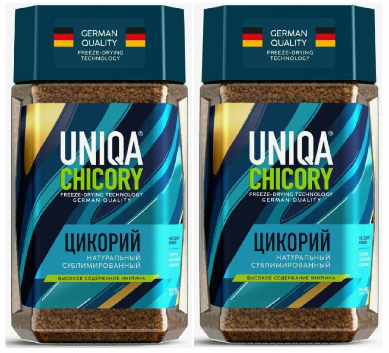 Цикорий UNIQA (Уника) Chicory растворимый 95гр*2 шт (Германия)