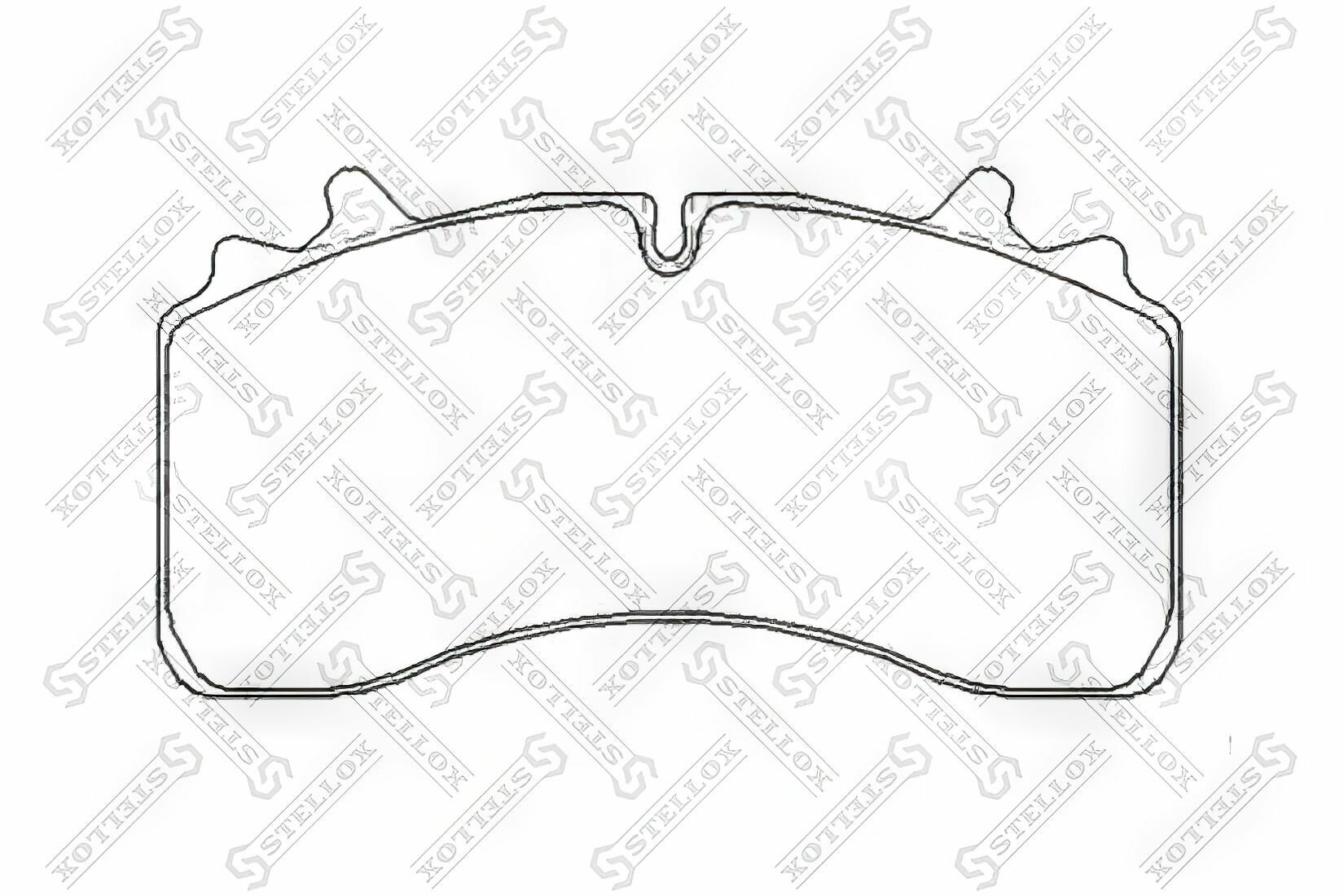 Колодки дисковые Саф 85-11427-SX STELLOX