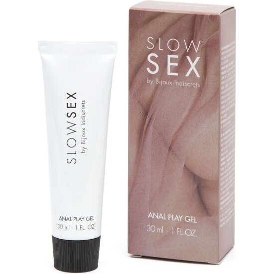 Лубрикант Bijoux Indiscrets на водной основе Slow Sex Anal Play Gel - 30 мл