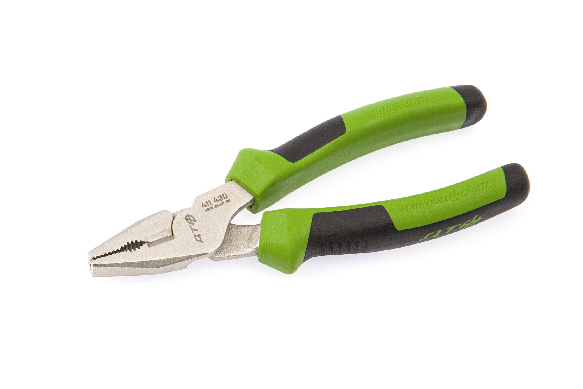 Плоскогубцы комбинированные усиленные 130 мм Дело Техники, 411430