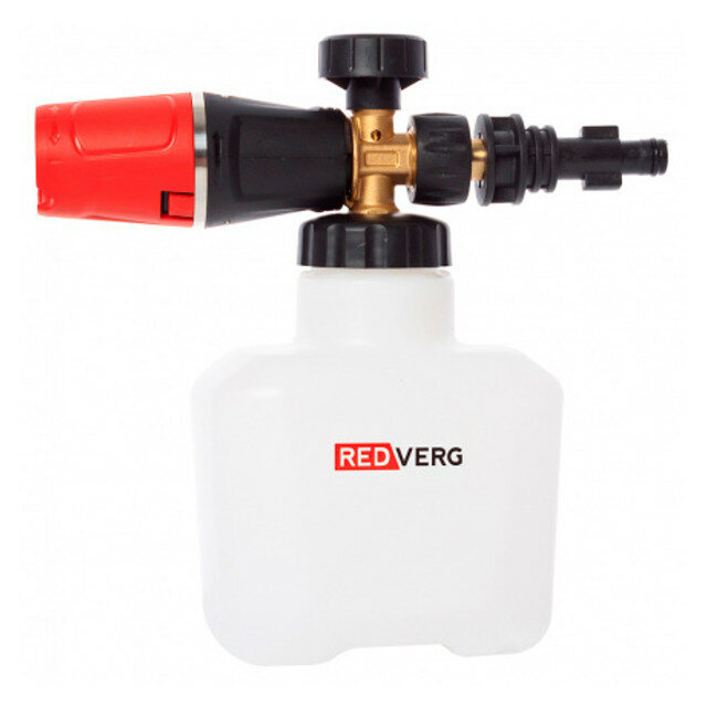 REDVERG пенное сопло 1 л для пеногенератора, подача пены в пеногенераторах подходит