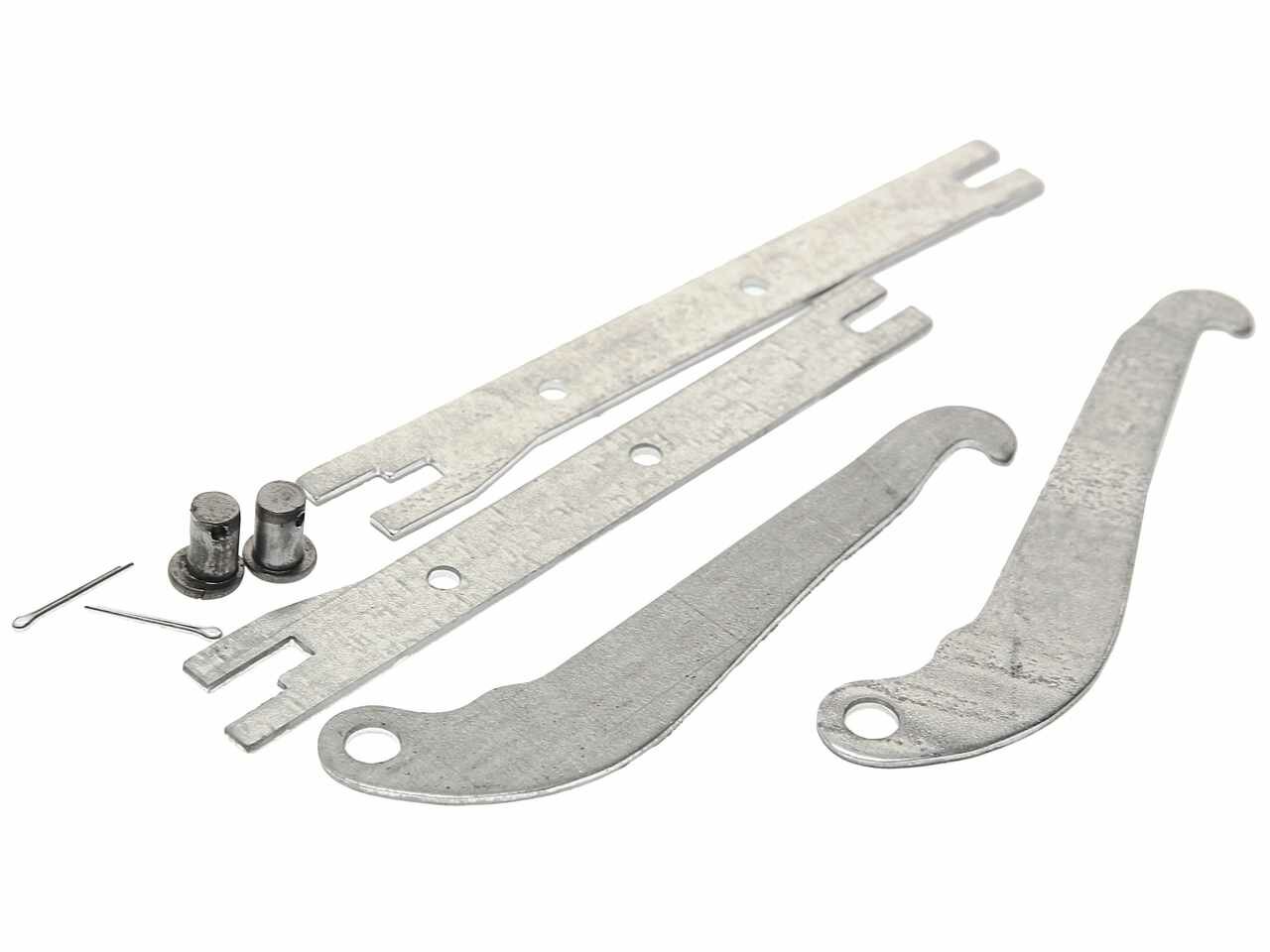 Планка распорная ВАЗ-2101 с рычагами стояночного тормоза комплект, 2101-3507036/35/34,