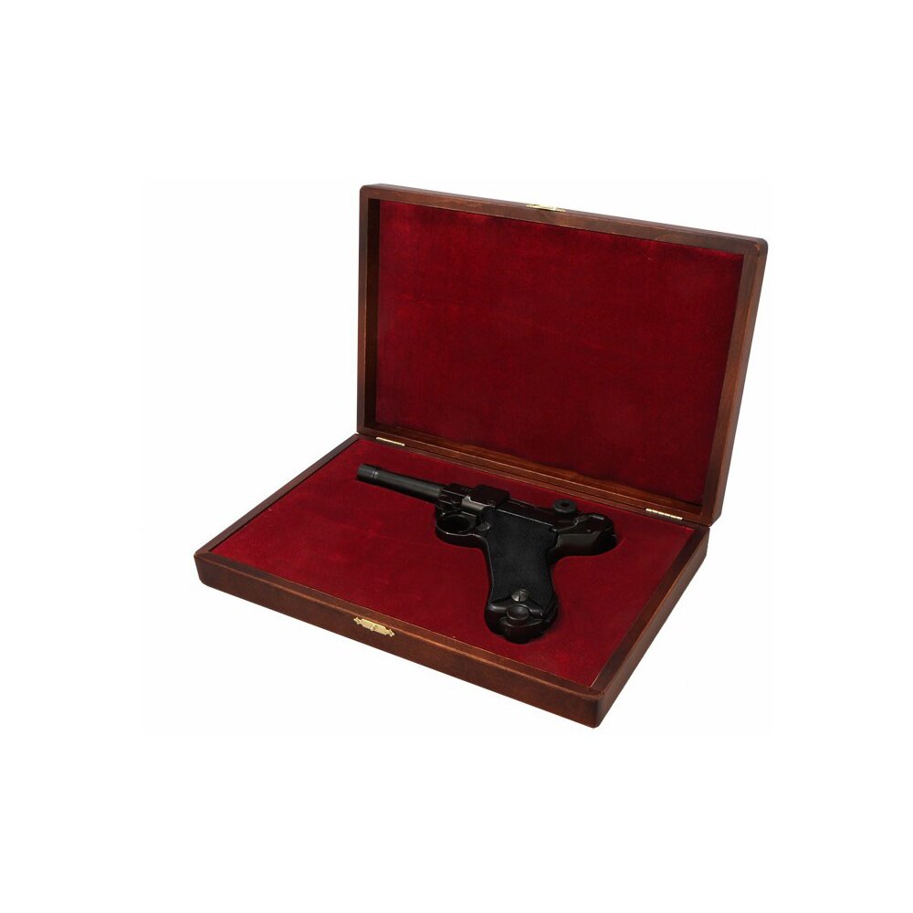 Denix DE-1143-BOX Пистолет люгер p08 в подарочном футляре denix