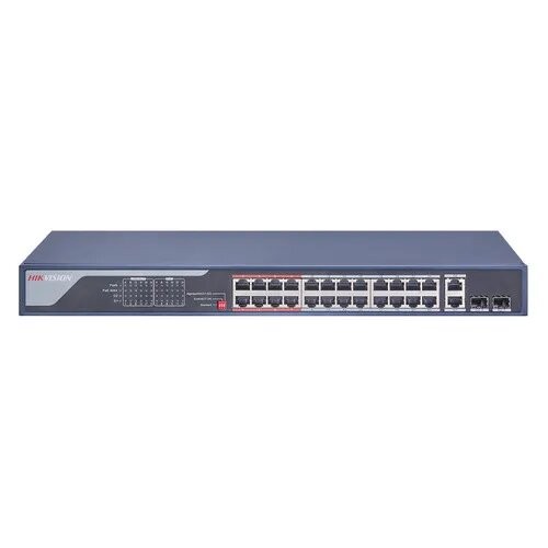 Коммутатор Hikvision DS-3E0326P-E(C), неуправляемый