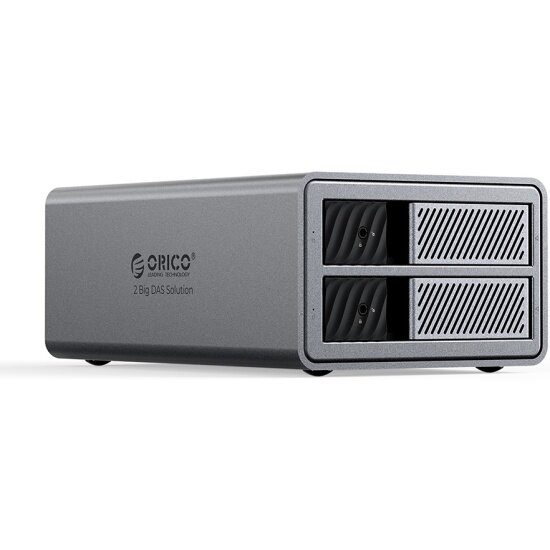 Док-станция для HDD 2.5'/3.5' Orico 9828U3, 2 слота 2,5"/3,5", USB 3.0, серый