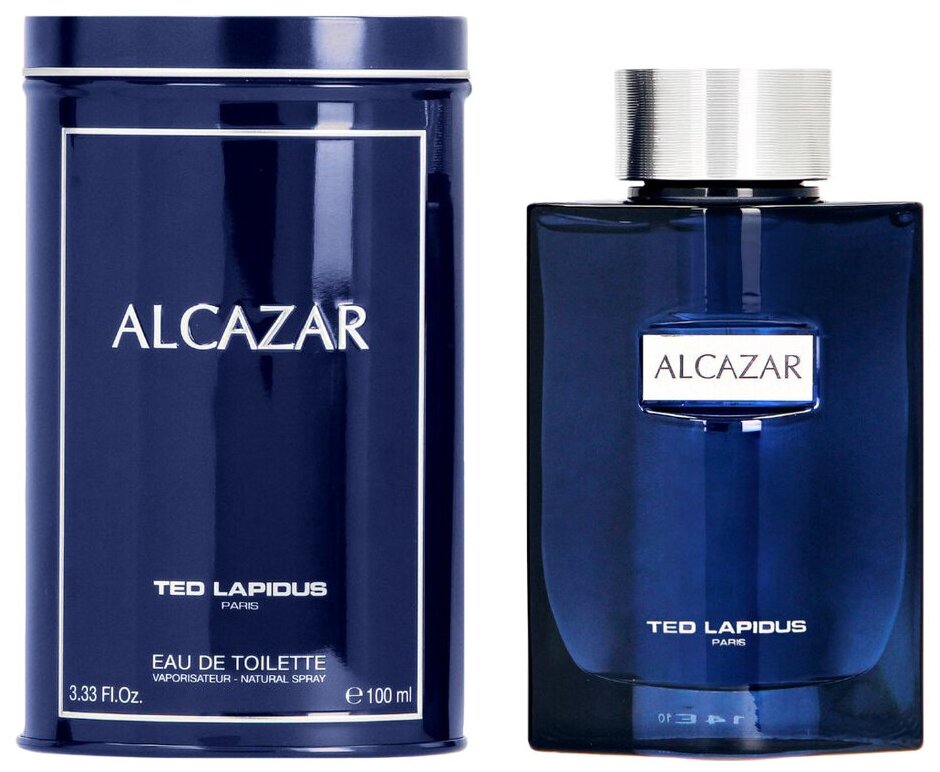 Туалетная вода Ted Lapidus "Alcazar", мужская, фужерная, 100 мл