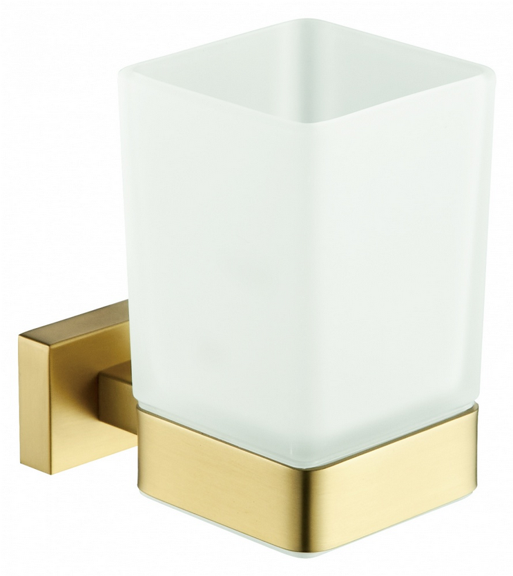 Стакан стекло к стене золото матовое ViEiR V5005-S