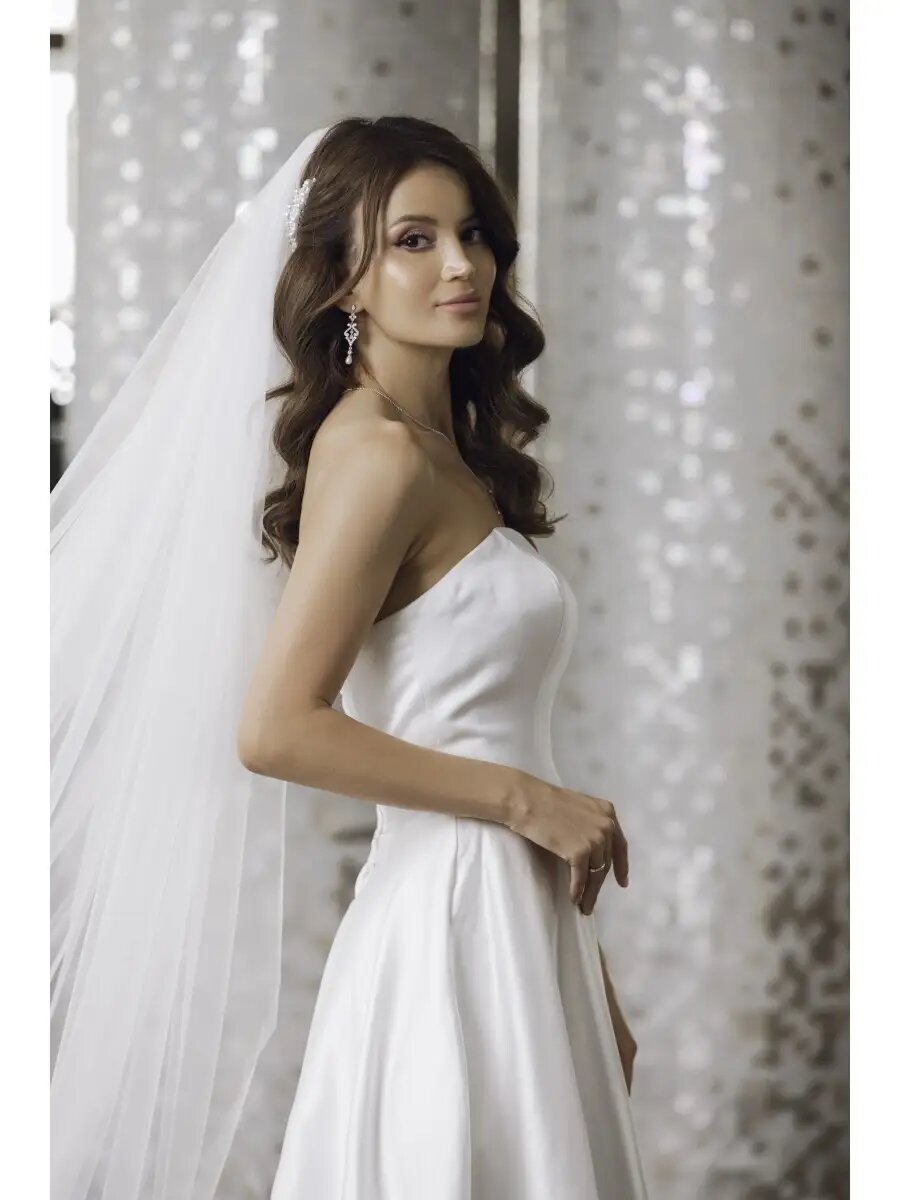 Фата Romantic Wedding фата, коробка, белый — фото 1