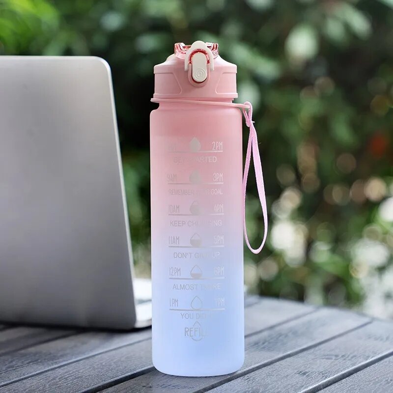 Бутылка для воды спортивная 700 мл, pink