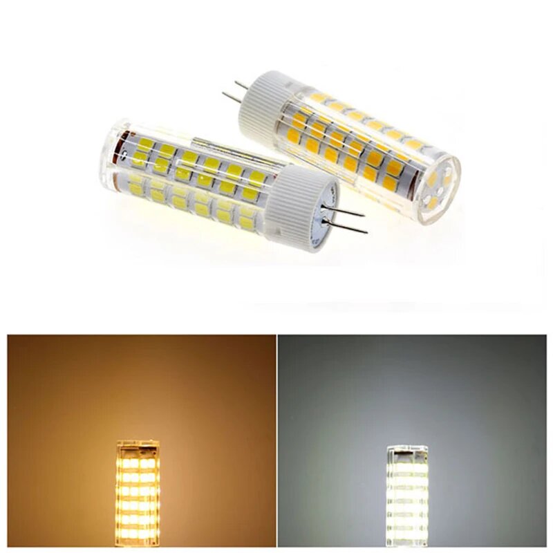 Светодиодная лампа G4, теплый белый, 5W 220V