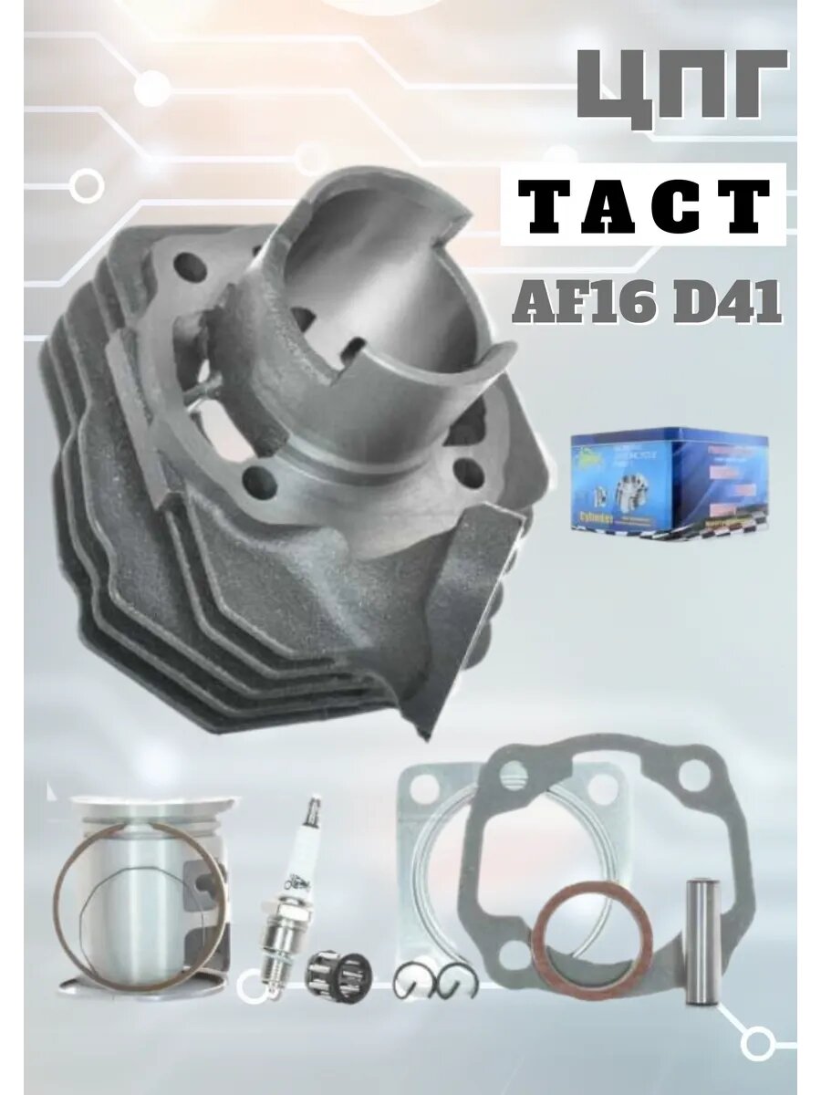Поршневая группа (ЦПГ) TACT AF16 D41"LIPAI"