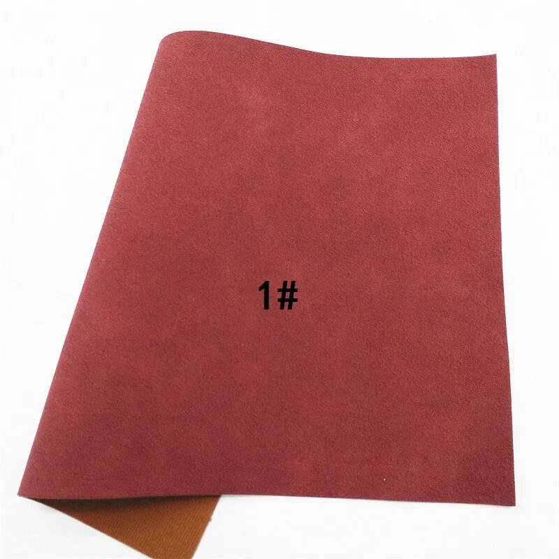 Искусственная кожа Glitterwishcome GM3057B Бордовый, 1