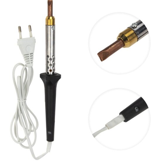 Паяльник Rexant 65 Вт с керамическим нагревателем (тип ЭПСН)