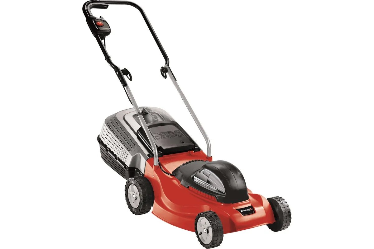 Газонокосилка электрическая Einhell GC-EM 1437, складная, 1400Вт, красный