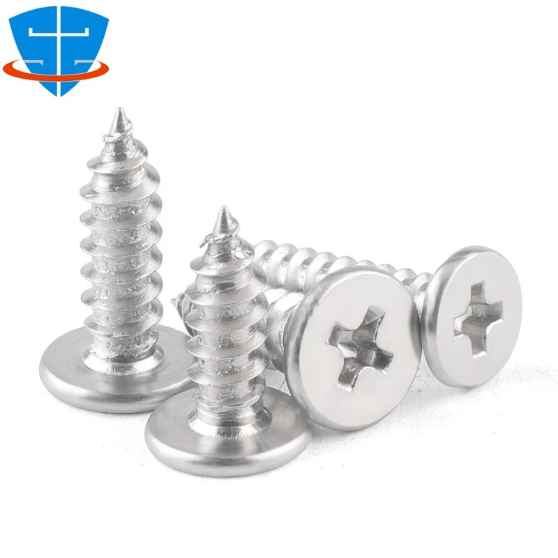 SHOUZHENG FASTENER Саморезы из нержавеющей стали M2-M6 сверхтонкие M4 (50pcs), 16mm