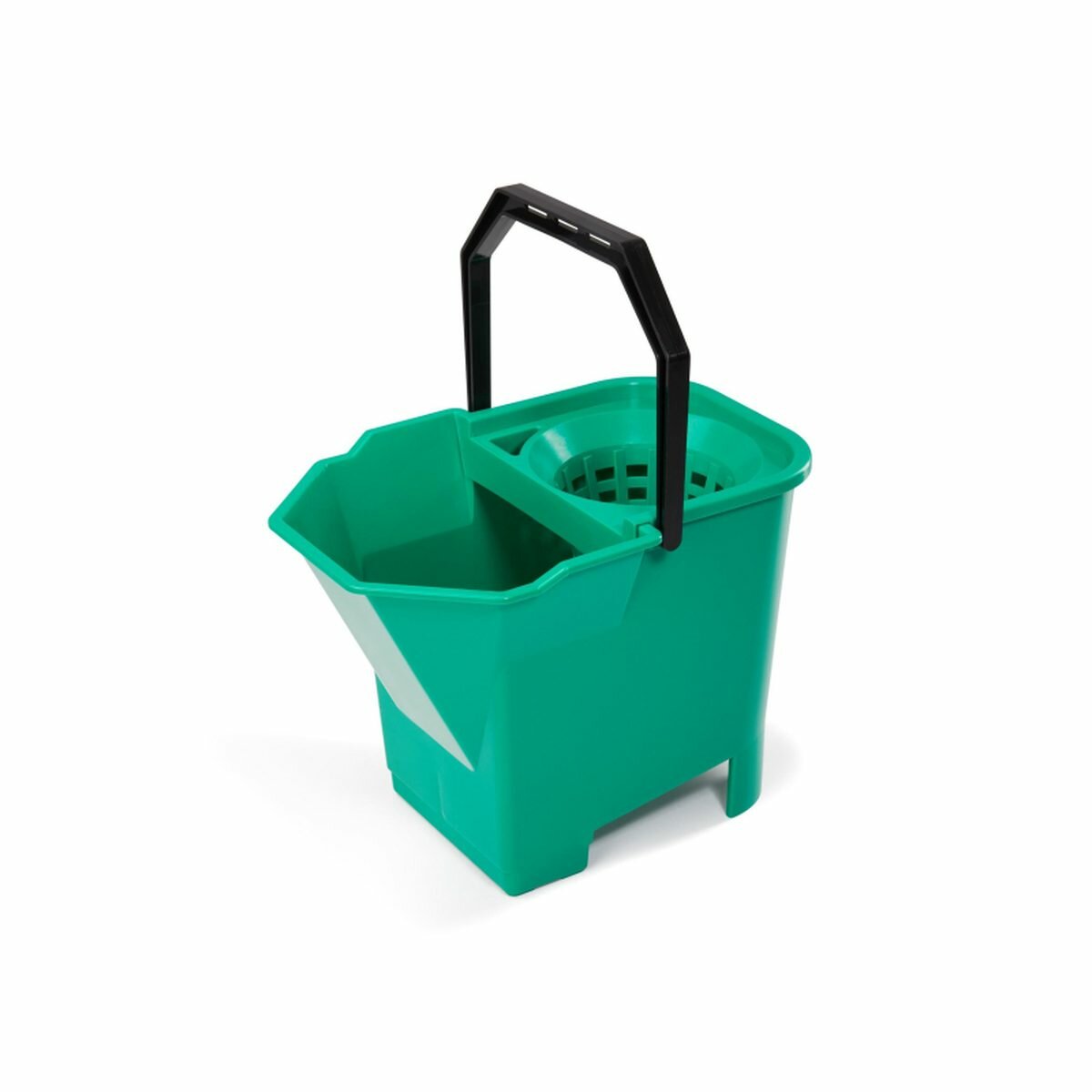 Ведро с отжимом SYR Bull Dog 15л, пластиковое, зеленое