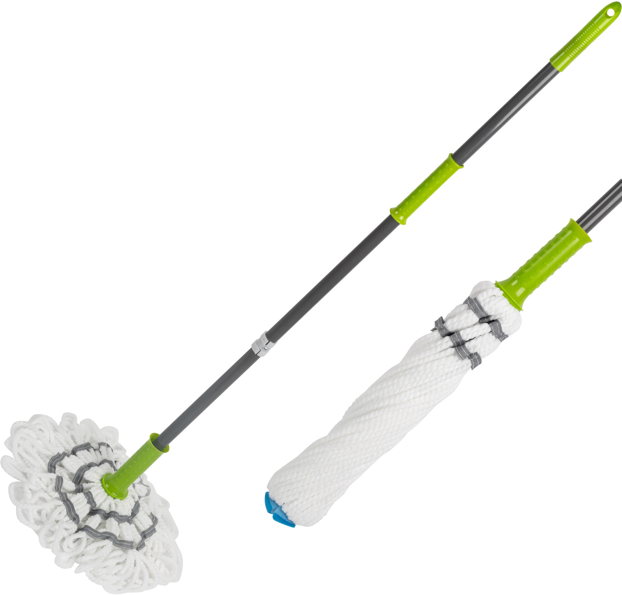 Швабра для мытья полов с отжимом "Рыжий Кот" Твист Лайт (310482)