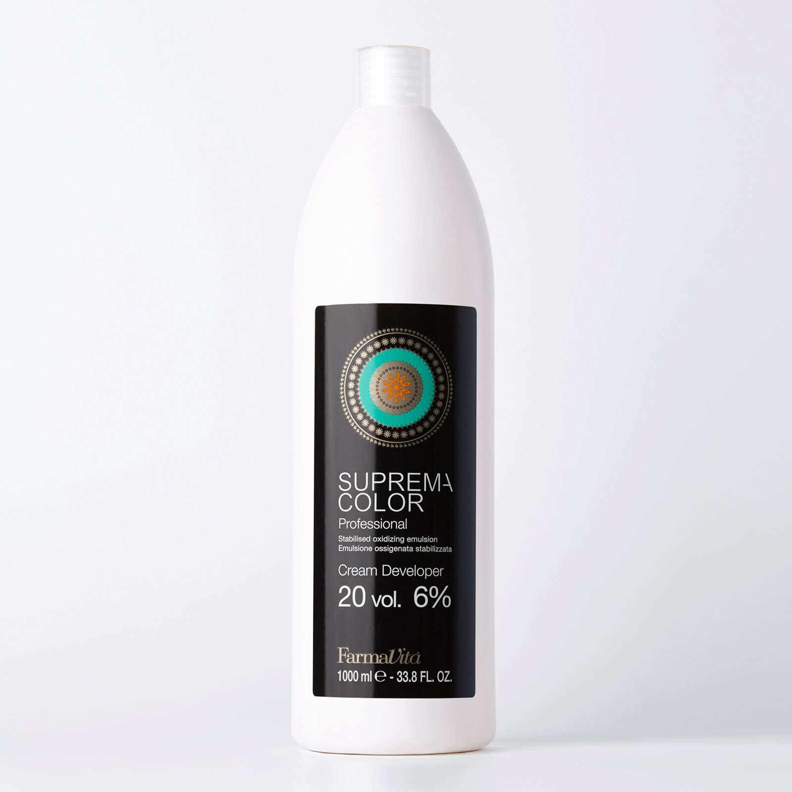 FarmaVita Крем окислитель для окрашивания волос 6% (20 vol) Suprema Cream Developer, 1000 мл