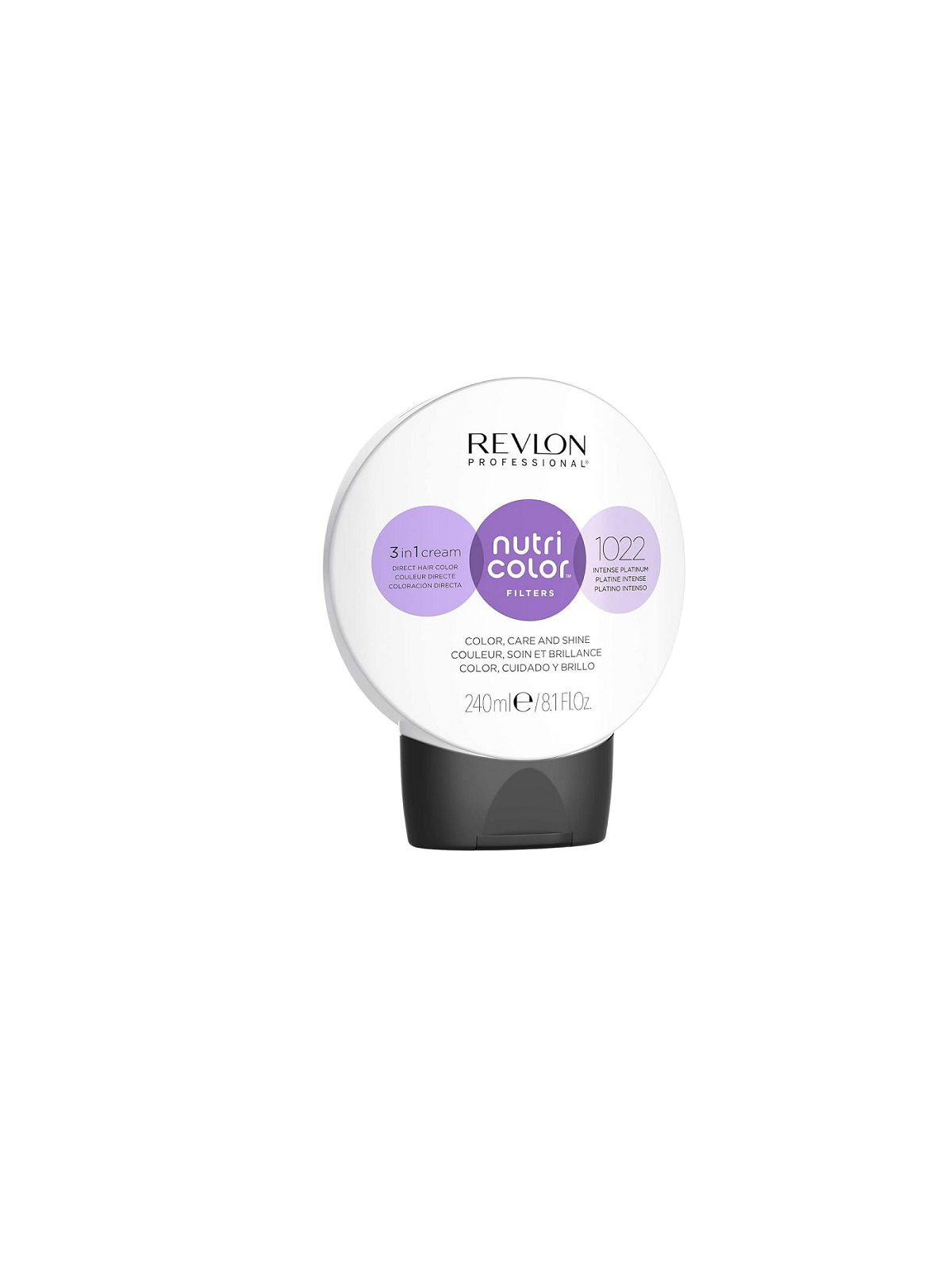 Revlon Nutri Color Filters 1022 - Краситель интенсивно-платиновый 240 мл