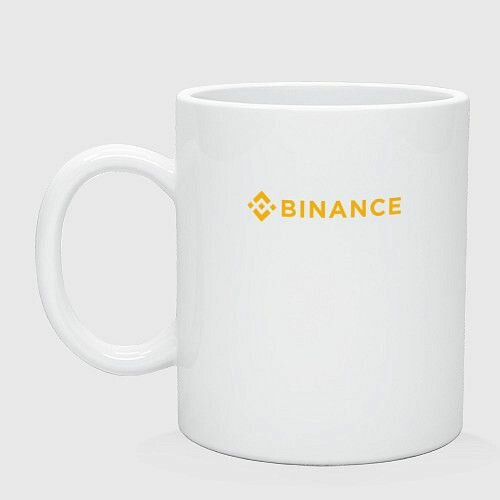 BINANCE бинанс биржа спина Керамическая кружка