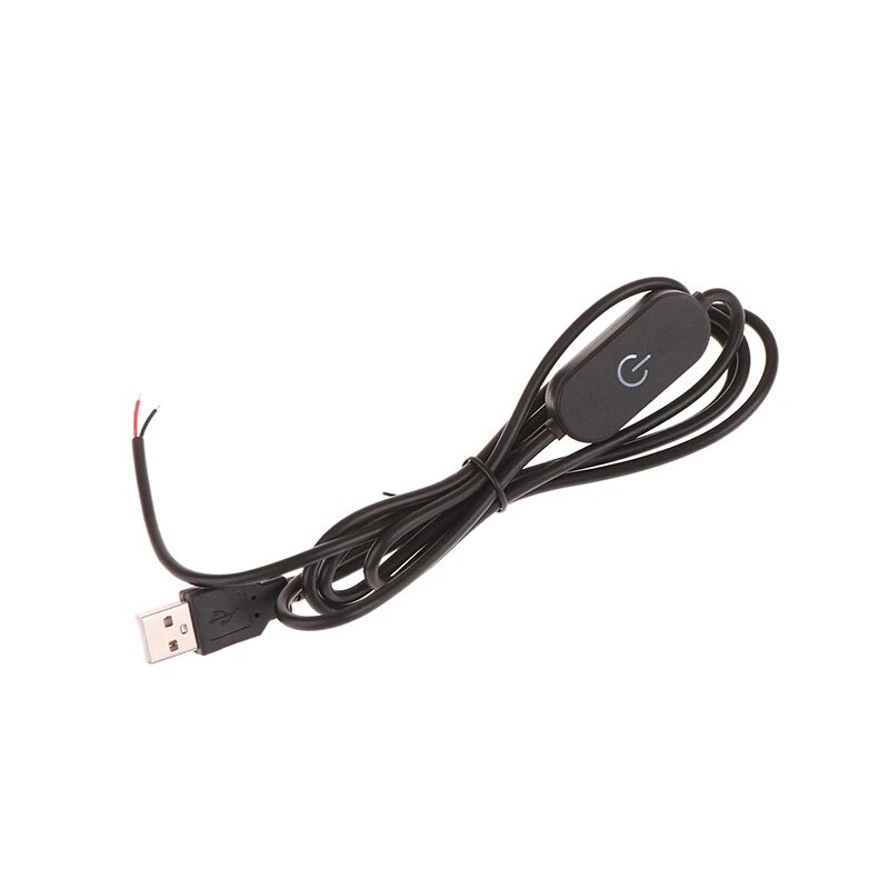 USB кабель-диммер HUXUAN 5-100%, 1.5 м Черный, black