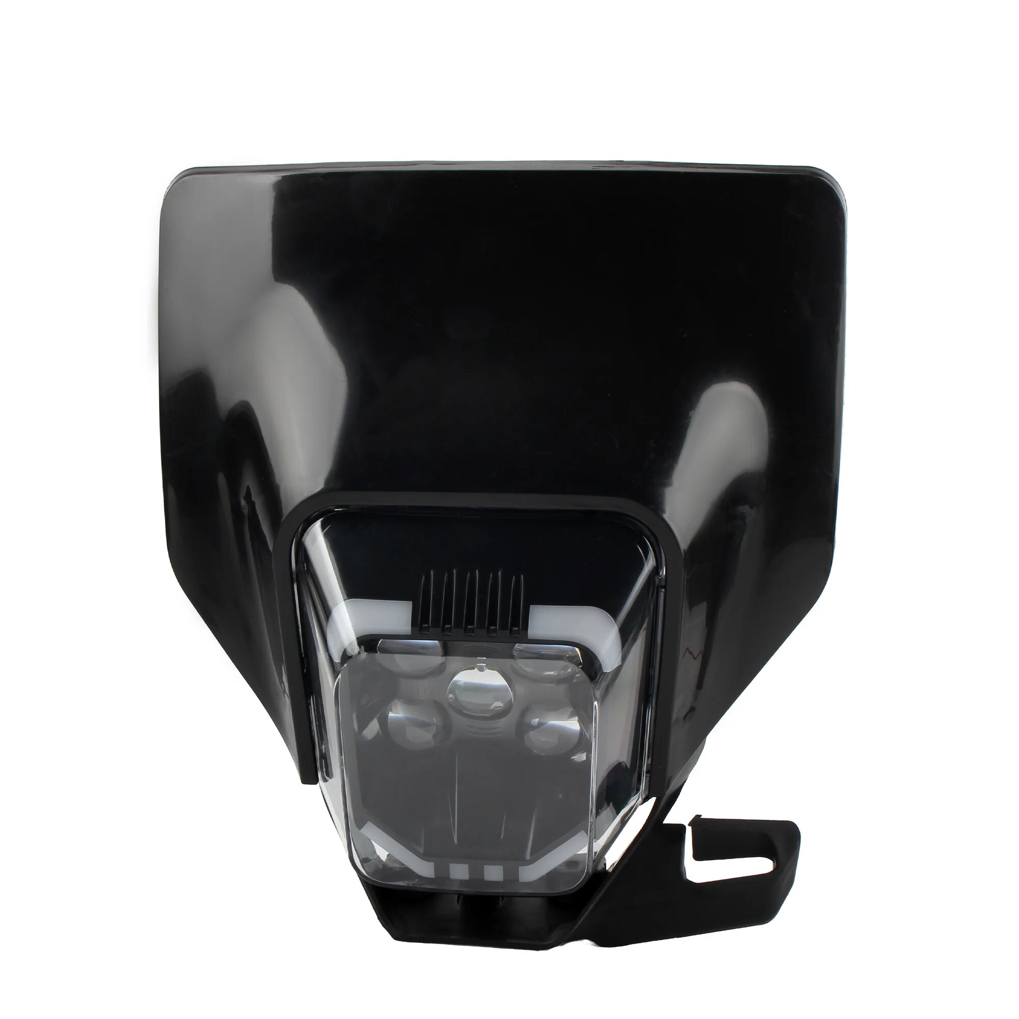 Передняя фара для мотоцикла и мотокросса, передняя фара для Husqvarna TE FE TC 125 250 300 350 450 501 250i 300i Enduro Черный, HL356-2