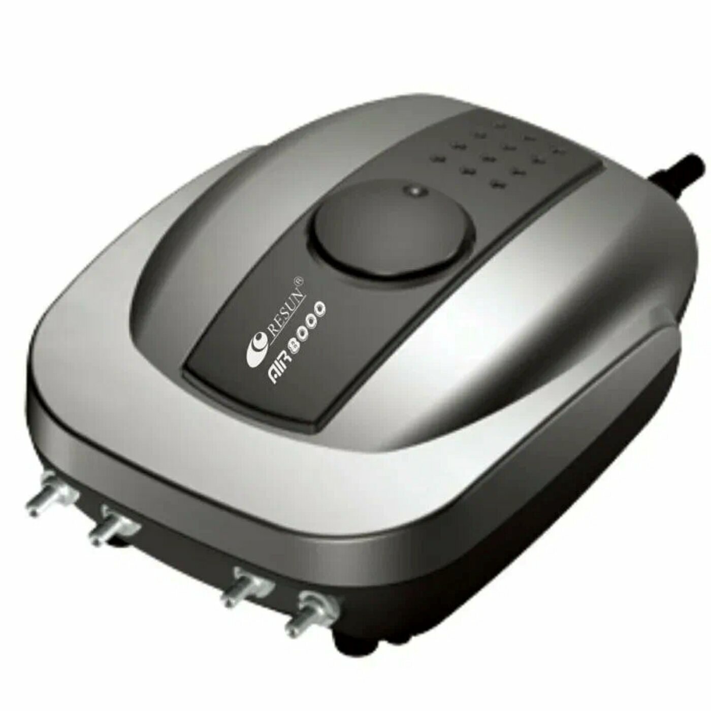 Компрессор RESUN AIR-8000 8 Вт 12л/мин кислородный насос 4 воздуховыпуска с регулируемым объемом воздуха