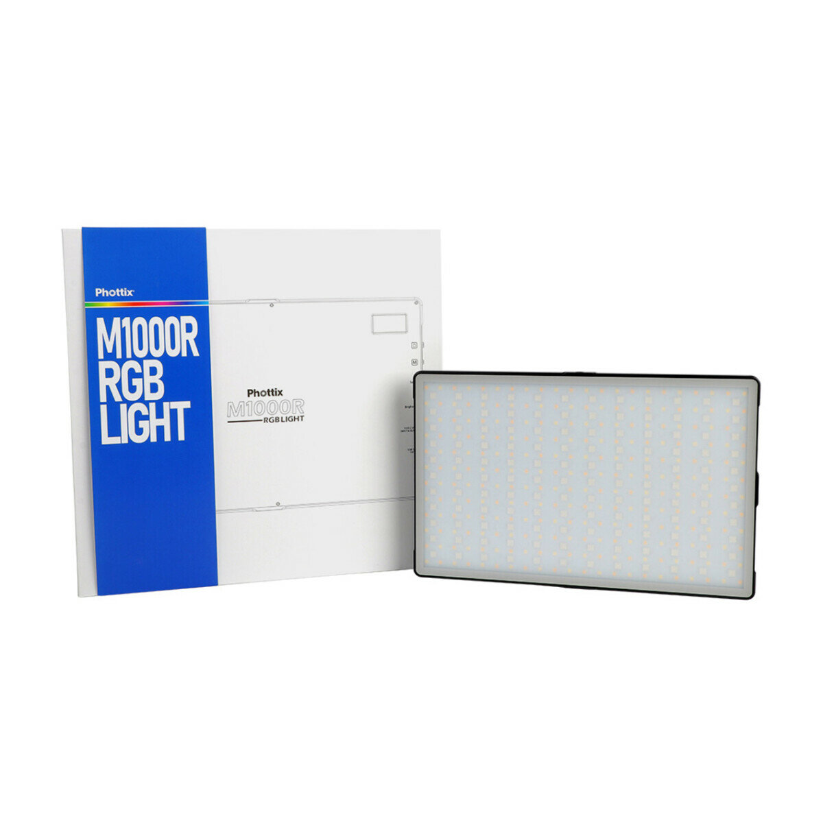 Светодиодный осветитель панель RGB 24Вт 3200-5600К с аккумулятором Phottix (81439) M1000R RGB Light LED Panel