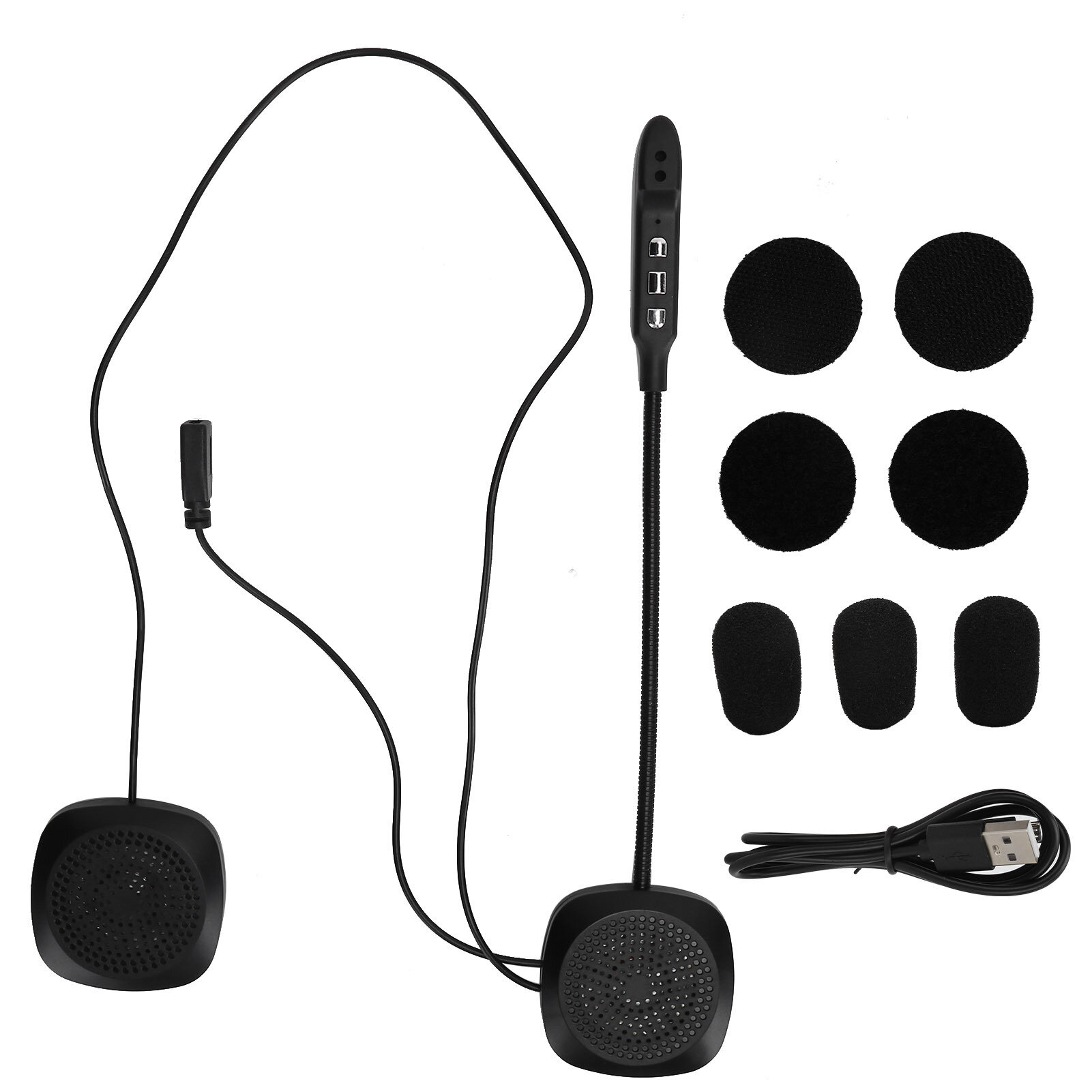 Bluetooth-гарнитура для мотошлема с автоответом, беспроводная