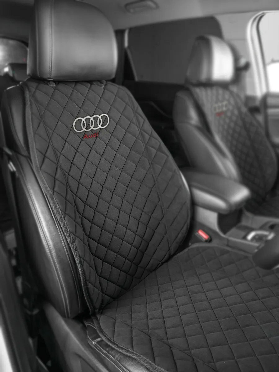 Накидки на сиденья автомобиля, универсальные для машины, материал алькантара