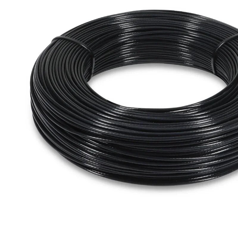 Тефлоновый посеребренный медный кабель 0,12 мм2 ~ 6 мм2 1.5 Sq millimeter, Black