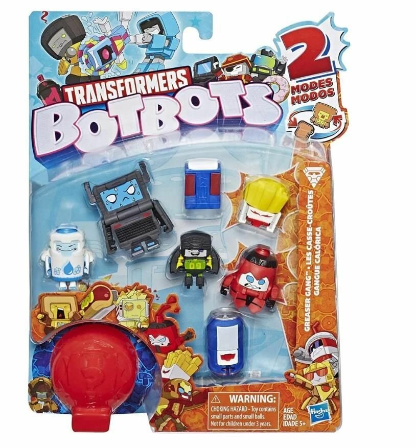 Transformers Toys BotBots Набор из 8 коллекционных фигурок "Тайна 2 в 1