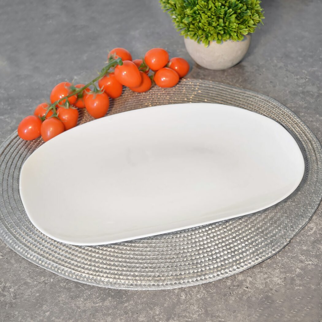 Блюдо сервировочное «Square soft» прямоугольное 29х21см, стеклокерамика, для ресторанов и дома