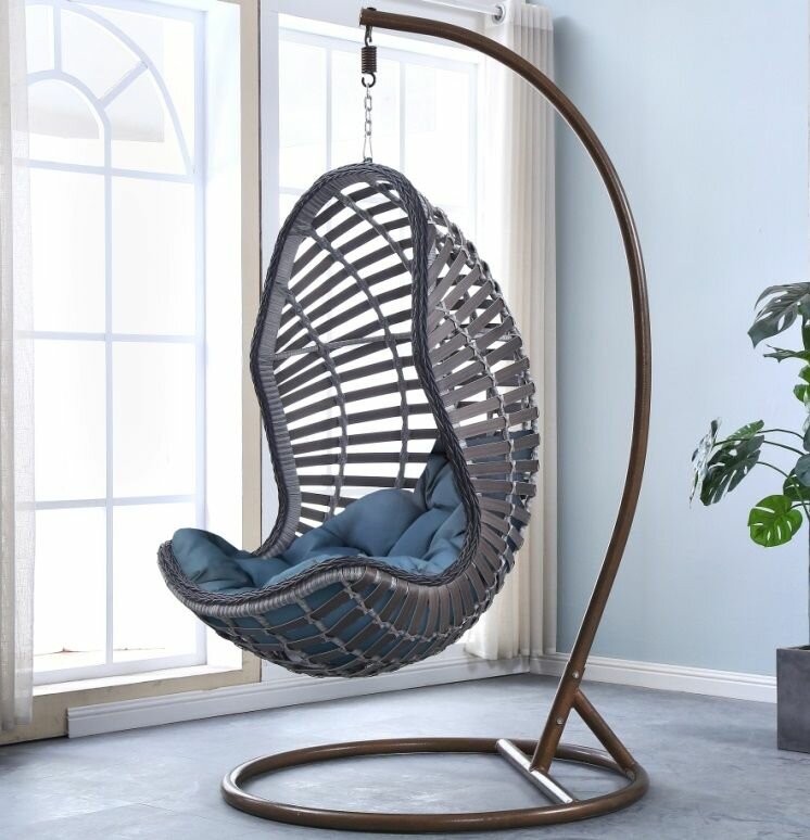 Подвесное кресло Афина AFM-810 Grey Размеры: Высота 1270мм Глубина 750мм Ширина 820мм