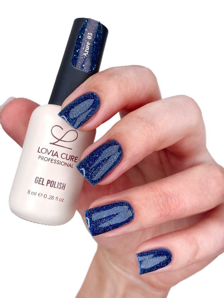 Гель-лак светоотражающий SHOCK EFFECT 20, LOVIA CURE, 8 мл