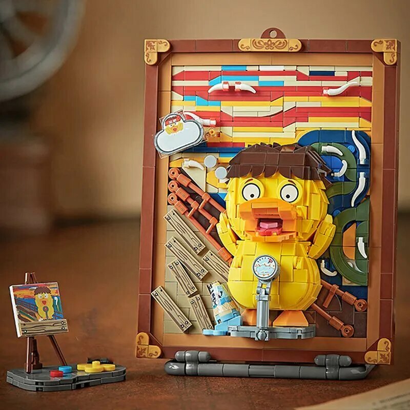 Конструктор Loz1288 Классический Набор Для Рисования, Строительный Блок, Сборка, Игрушка В Подарок