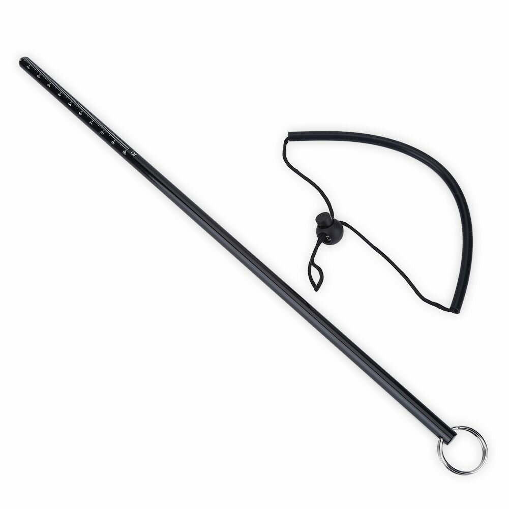 Алюминиевый сплав, подводная сигнальная штанга с вытяжным шнуром, цветной, прочный, черный