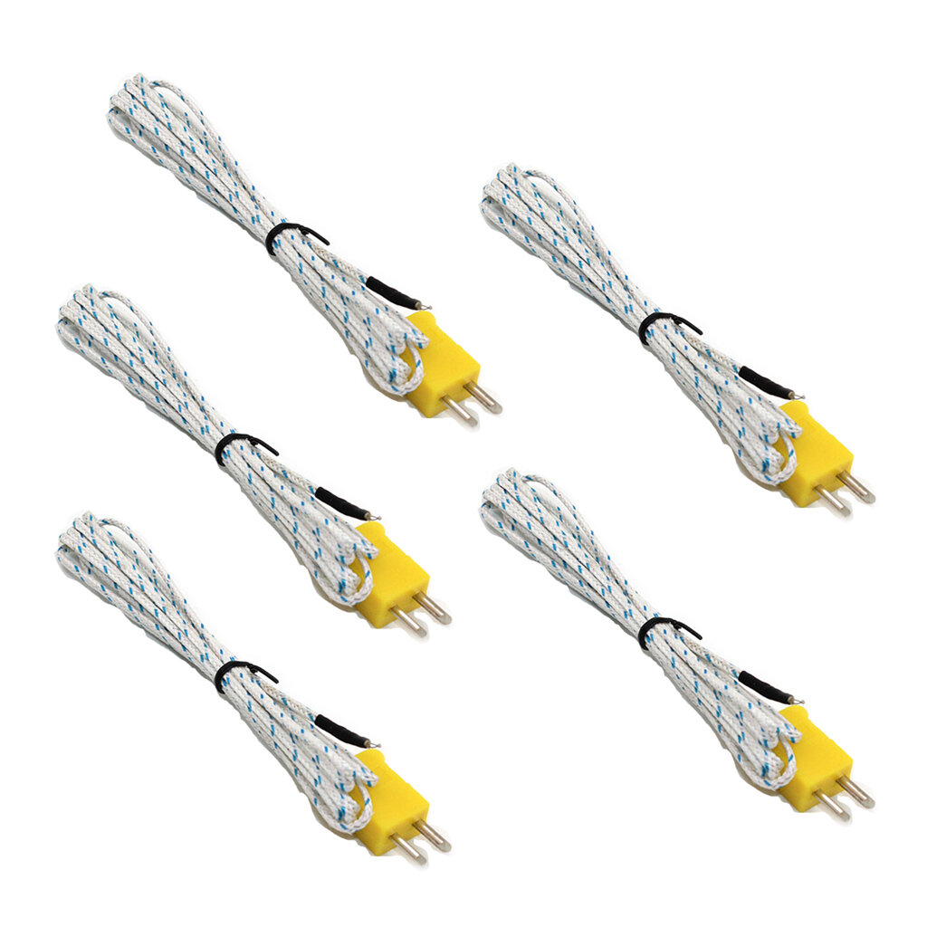 5 шт. для термопары типа 3-K, датчик температуры, мини-разъем, диапазон измерения провода от -50 до 400 градусов Цельсия