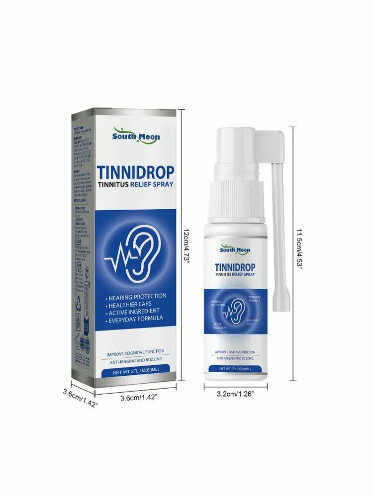 Спрей для ухода за ушами South Moon, мягкий уход за , очистки ушной серы