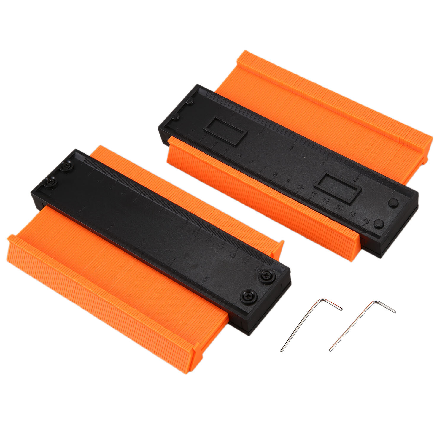 6-дюймовый контурный измеритель пластиковый контурный копировальный измеритель контурный измеритель края плитки плитки-2 шт